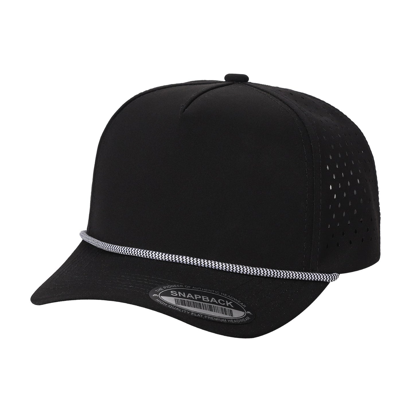 Unbranded 5 Panel Perforated Laser Mesh Rope Hat – Arclight Wholesale