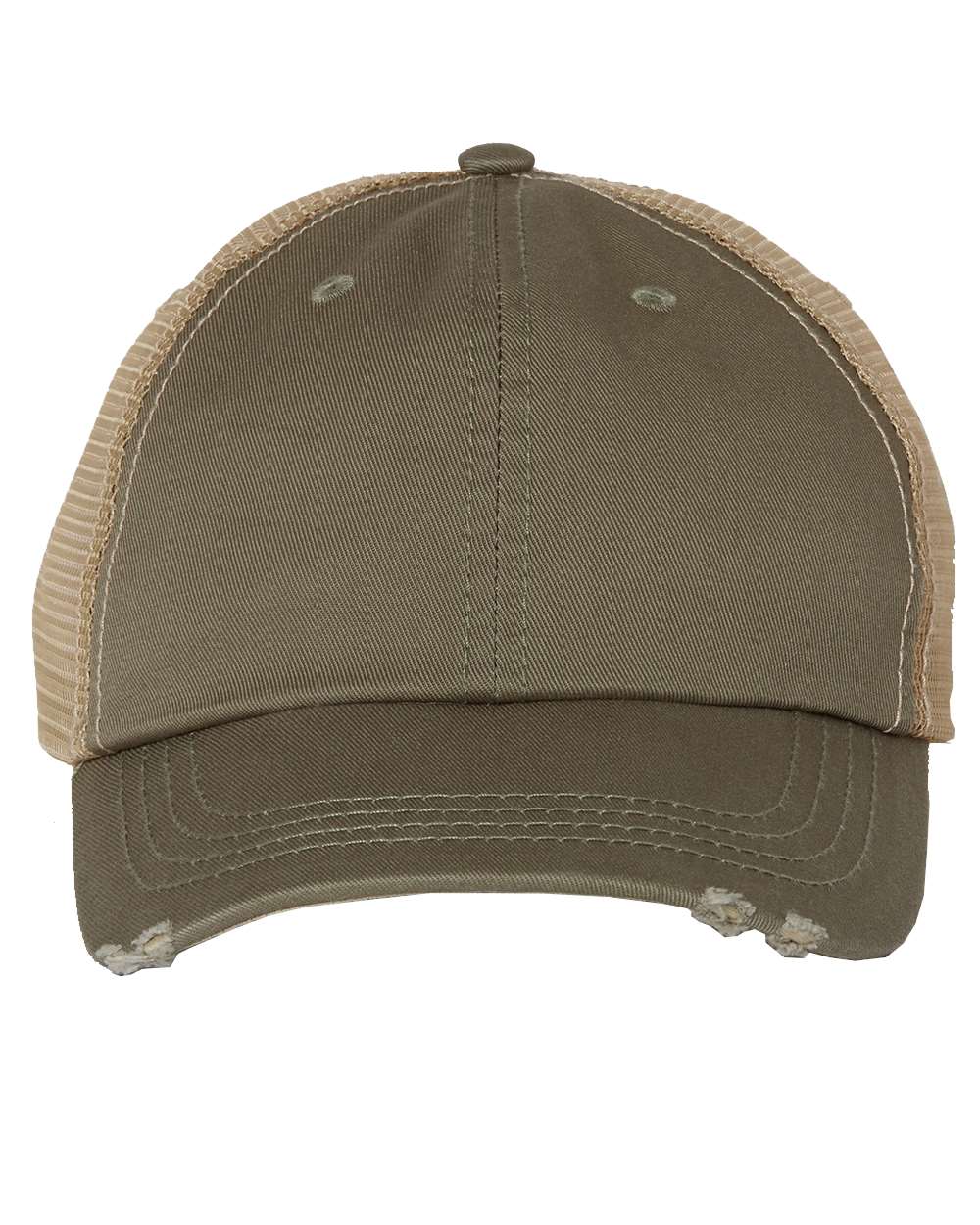 Mega Cap 6887 Frayed-Bill Twill Cap – Arclight Wholesale