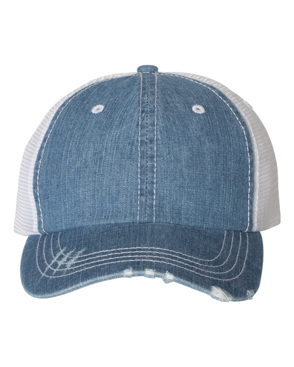 Mega Cap 6990B Herringbone Contrast Stitch Trucker Cap – Arclight Wholesale
