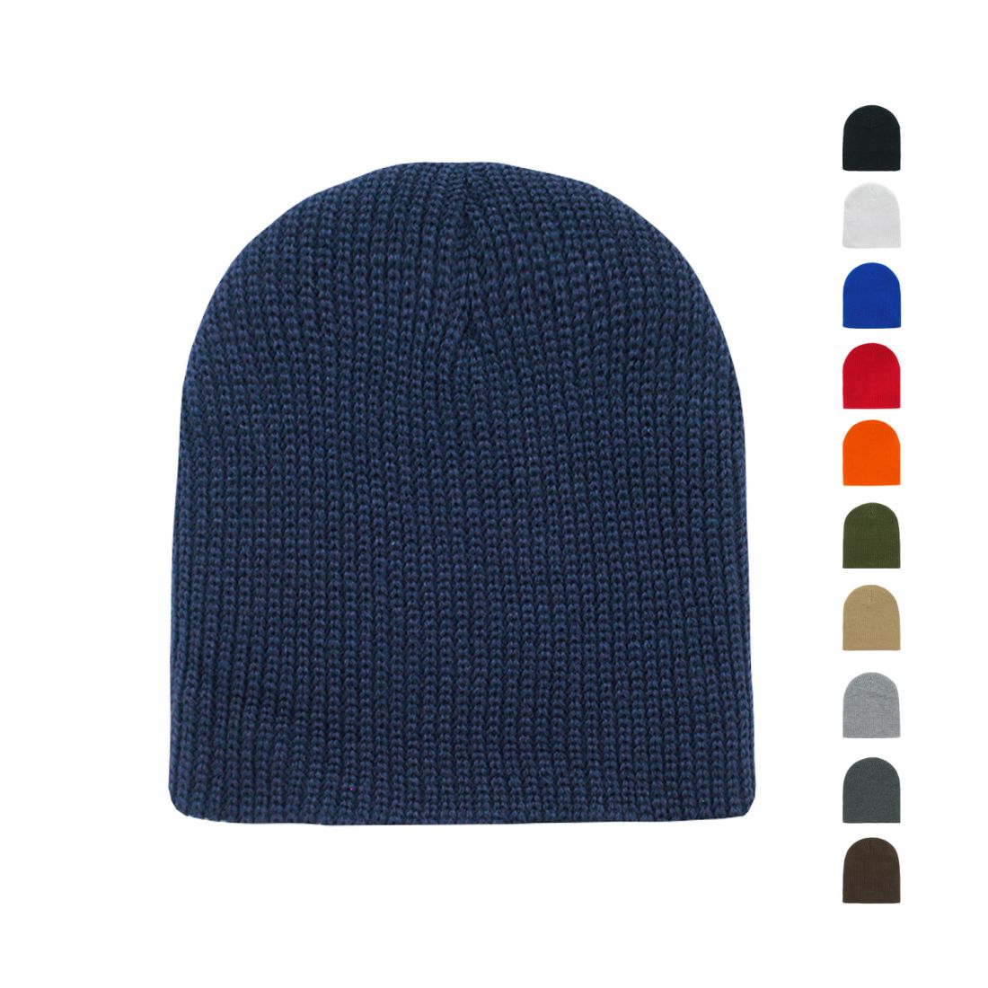 Decky 608 GI Watch Cuffless Knit Beanie Hats Soft Ski Caps Winter Warm ...